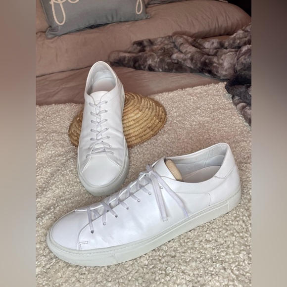 Beckett Simonon | Shoes | Beckett Simonon Reid Size 2 White Leather ...